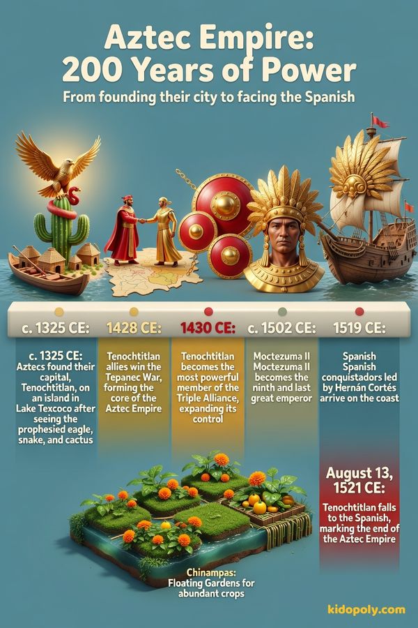 Aztec Empire: A Mighty Civilization on a Lake - Visual Learning