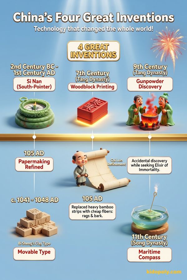 Amazing Inventions from Ancient China - Visual Learning