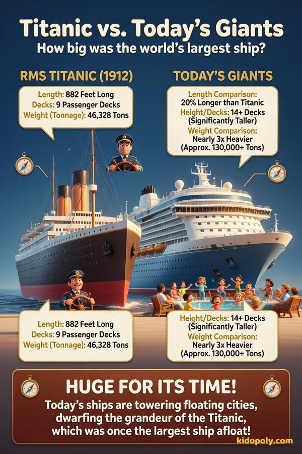 The Amazing Titanic Ship - Visual Learning